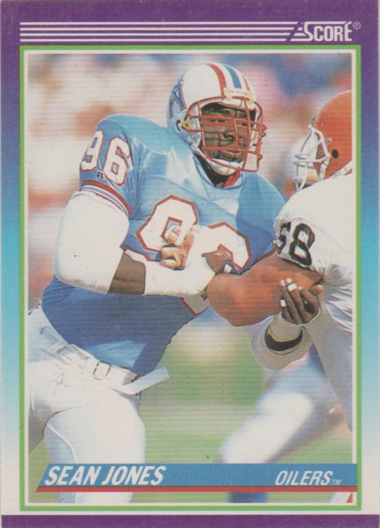 Sean Jones #534 Prices | 1990 Panini Score | Football Cards