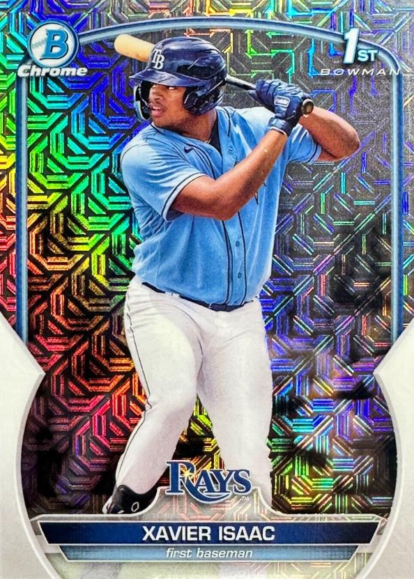 Xavier Isaac [Mega Box Mojo Refractor] #BCP-145 Prices | 2023 Bowman ...