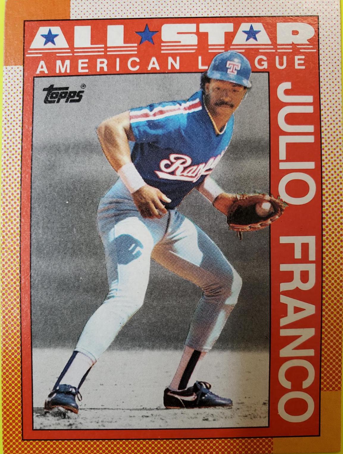 Julio Franco [All*Star] #386 Prices | 1990 Topps Tiffany | Baseball Cards