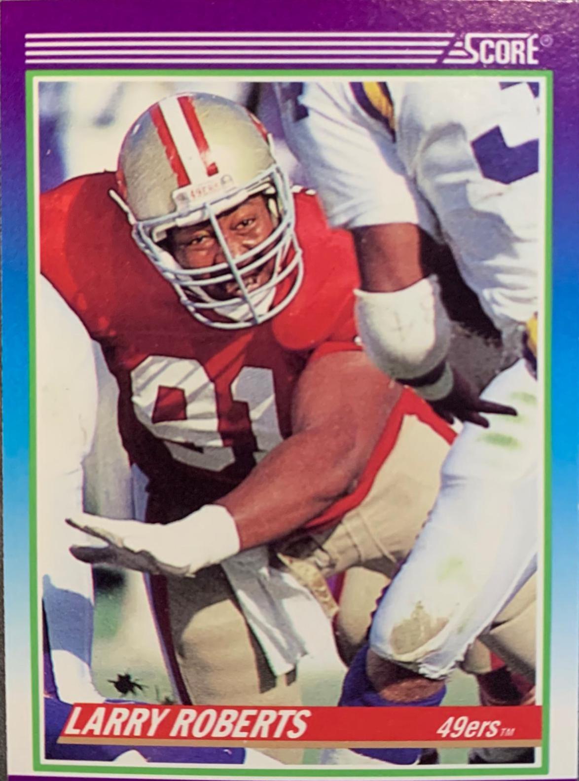 Larry Roberts #461 Prices | 1990 Panini Score | Football Cards
