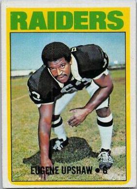 Eugene Upshaw #186 Prices [Rookie] | 1972 Topps | Football Cards