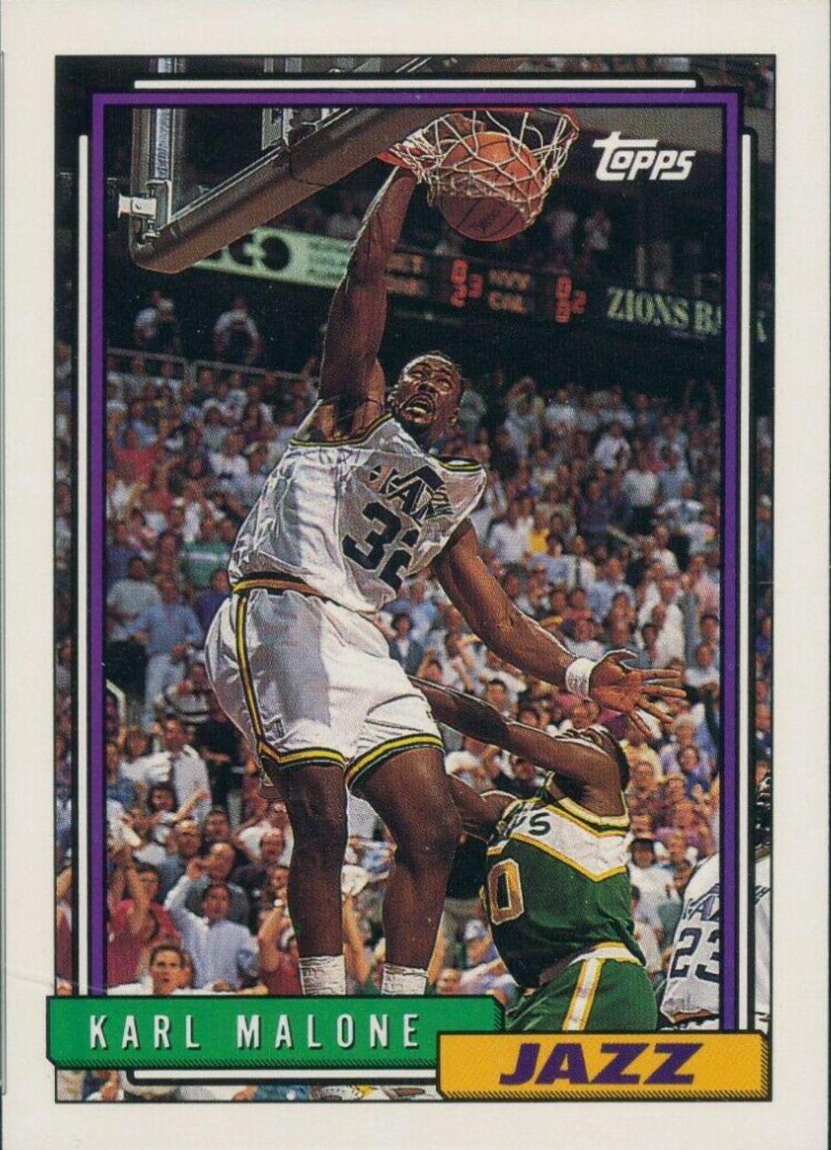 Karl Malone #20 Prices | 1992 Topps | Basketball Cards