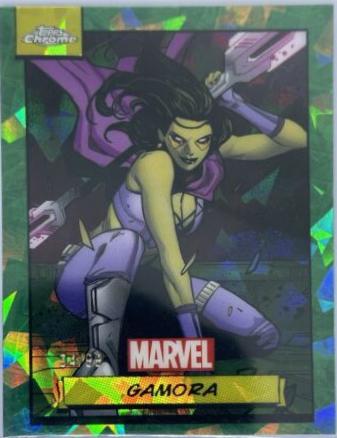 Gamora [Green Sapphire] #58 Prices | Marvel 2024 Topps Chrome | Marvel ...