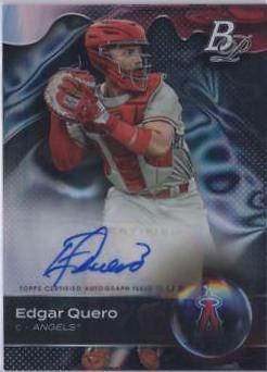 Edgar Quero [Autograph] #TOP-19 Prices | 2023 Bowman Platinum Top ...