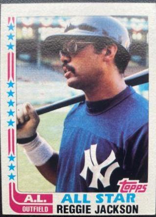 Reggie Jackson [Blackless] #551 Prices | 1982 Topps | Baseball Cards