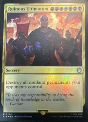Ruinous Ultimatum #220 Prices | Magic Fallout | Magic Cards