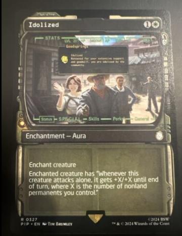 Idolized #327 Prices | Magic Fallout | Magic Cards