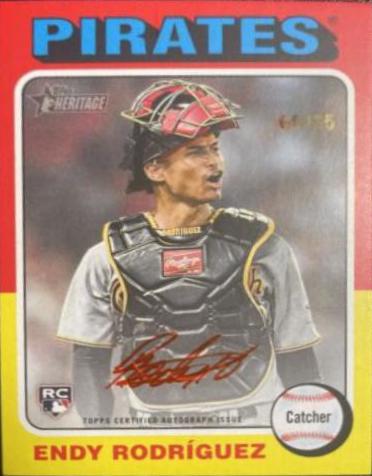 Endy Rodriguez [Special Edition Red Ink] #ROA-ER Prices | 2024 Topps ...