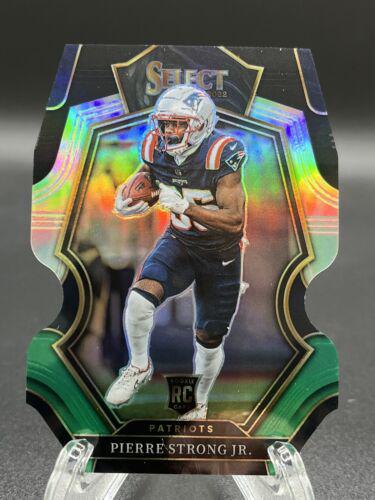 Pierre Strong Jr. [Black Green Die Cut] #168 Prices | 2022 Panini ...