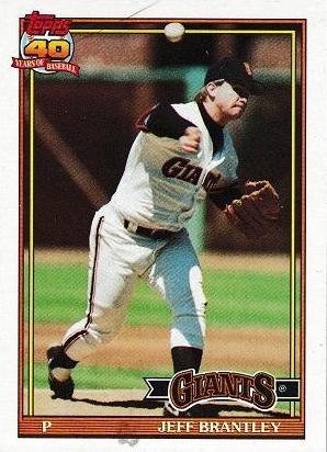 Jeff Brantley #17 Prices | 1991 Topps | Baseball Cards