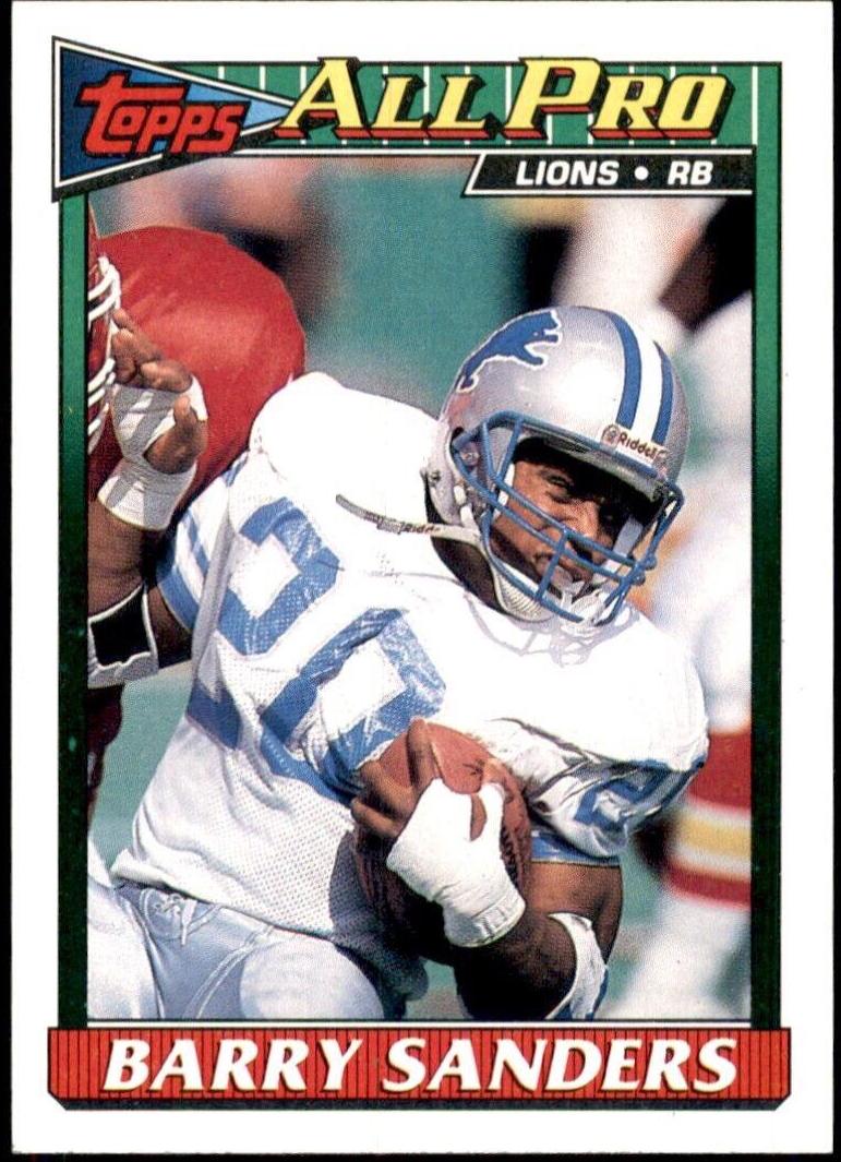 Barry Sanders #415 Prices | 1991 Topps | Football Cards