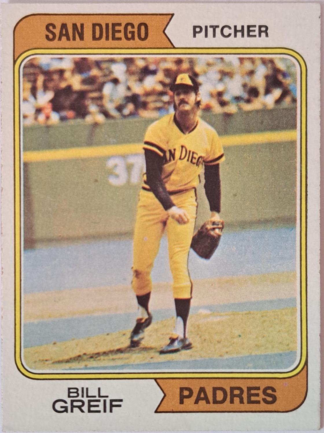 Bill Greif #102 Prices | 1974 Topps | Baseball Cards
