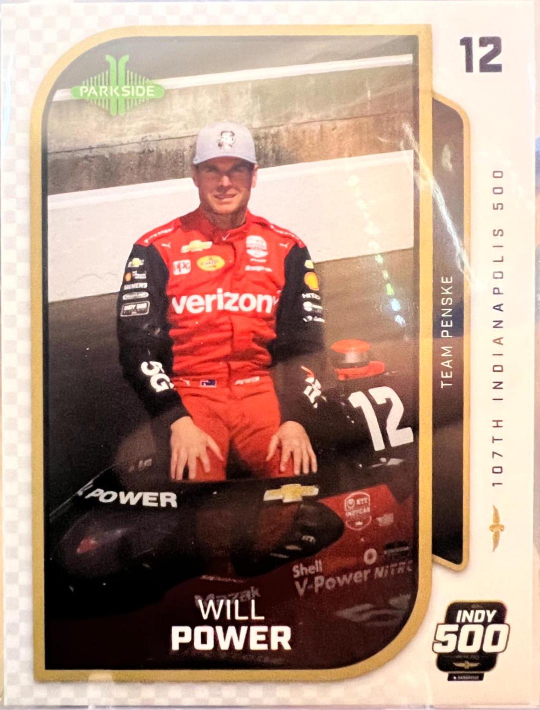 I500 Driver Qualifier Cards #105 Prices | 2024 Parkside NTT IndyCar ...