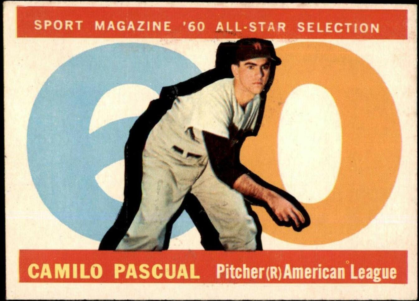 Camilo Pascual [All Star] #569 Prices | 1960 Topps | Baseball Cards