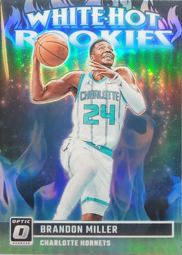 Brandon Miller [Holo] #10 Prices | 2023 Donruss Optic White Hot Rookies ...
