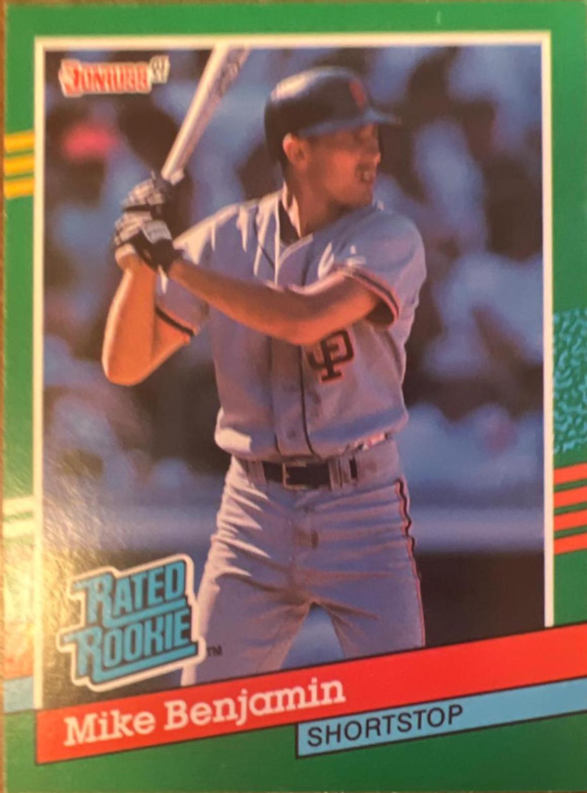 Mike Benjamin #432 Prices [Rookie] | 1991 Donruss | Baseball Cards