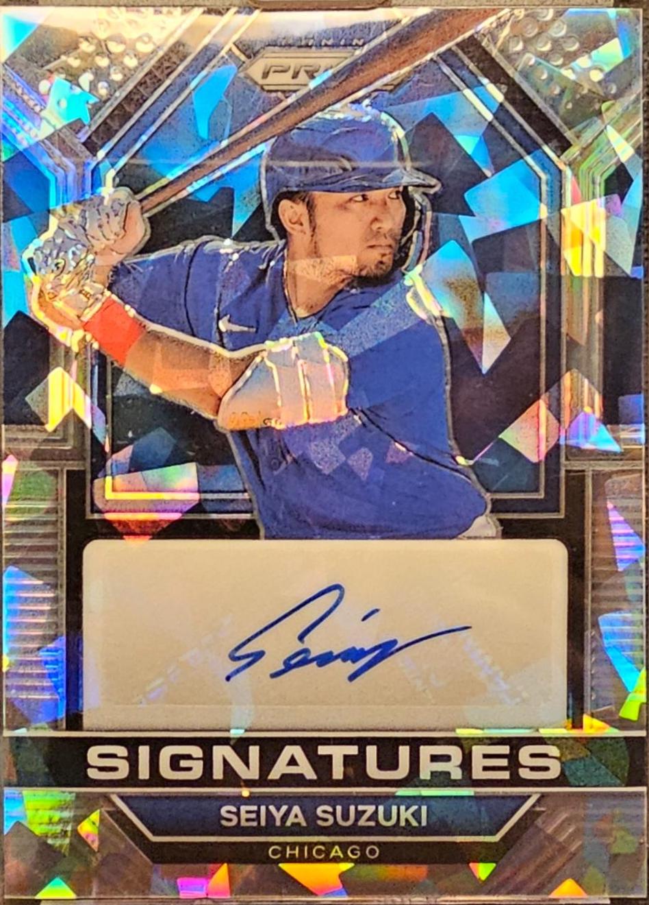 Seiya Suzuki [Ice] #SIG-SS Prices | 2023 Panini Prizm Signatures ...
