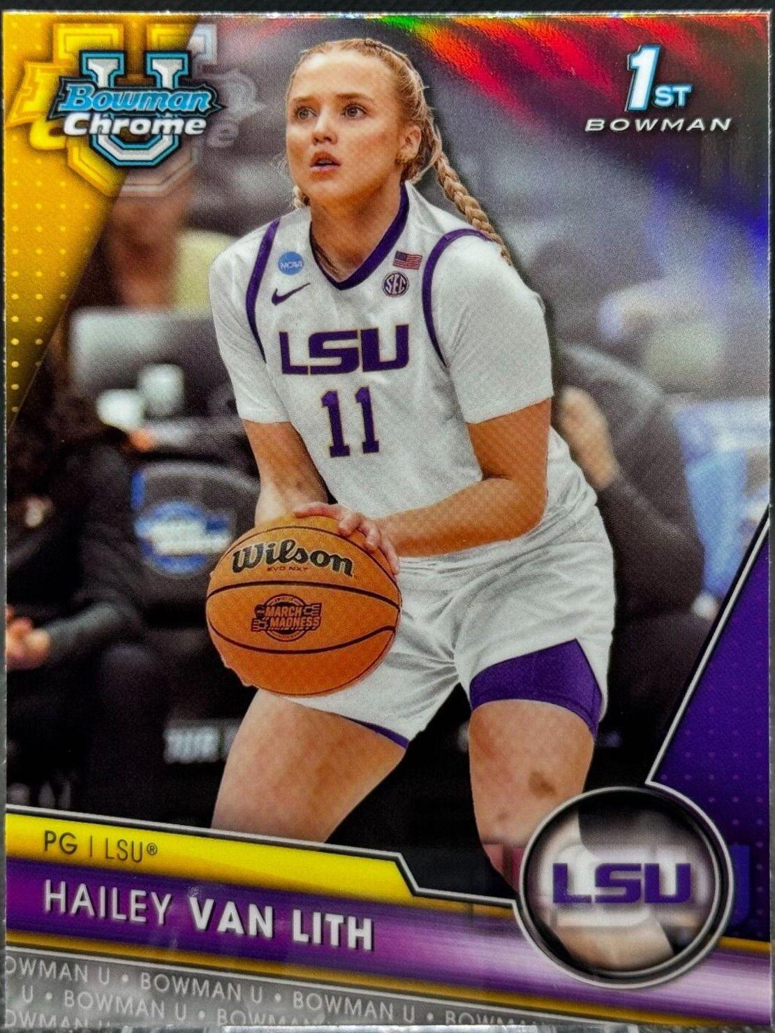 Hailey van Lith [Refractor] #25 Prices | 2023 Bowman Chrome University ...