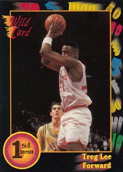 Treg Lee #49 Prices | 1991 Wild Card | Basketball Cards