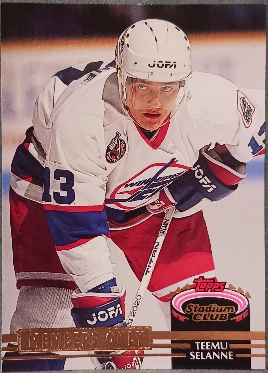 Teemu Selanne [Members Only Scoreboard, Selanne Rewrites Record Books ...