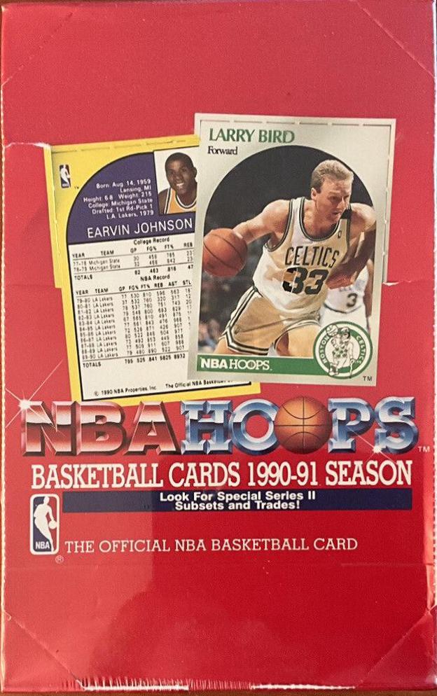 Hobby Box Prices | 1990 Hoops | Basketball Cards