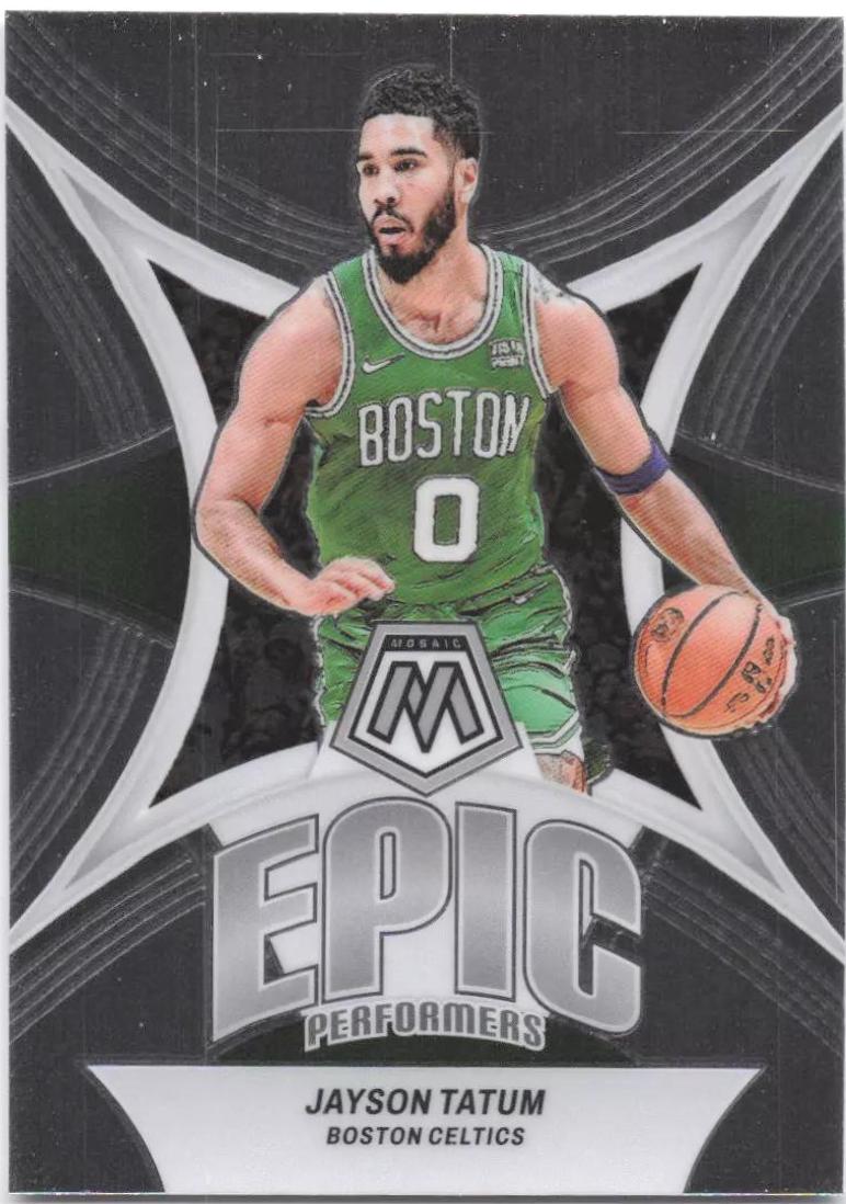 Jayson Tatum #3 Prices | 2023 Panini Mosaic Epic Performers ...