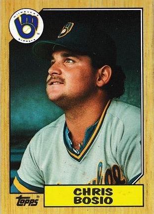 Chris Bosio #448 Prices [Rookie] | 1987 Topps | Baseball Cards