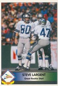 Steve Largent #1 Prices | 1992 Pacific Steve Largent Legends | Football ...