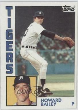 Howard Bailey #284 Prices | 1984 Topps | Baseball Cards