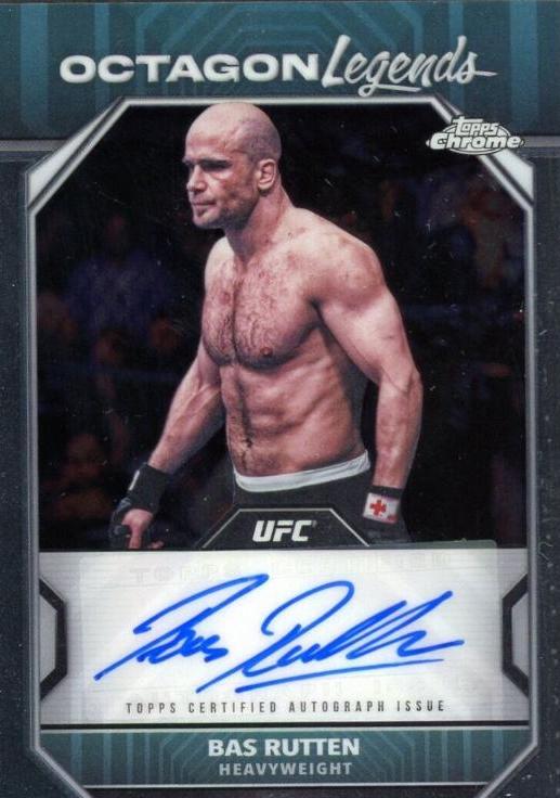 Bas Rutten #OLA-BRU Prices | 2024 Topps Chrome UFC Octagon Legends ...