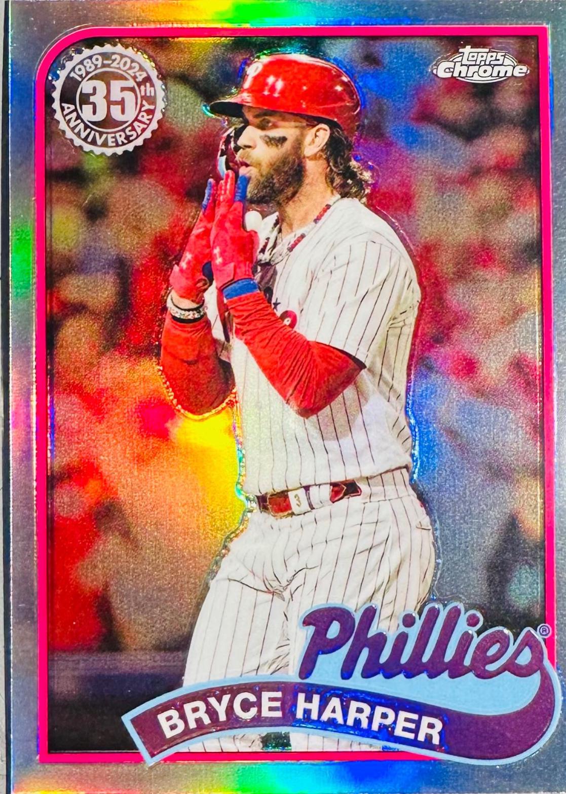 Bryce Harper #89CB-10 Prices | 2024 Topps Chrome 1989 | Baseball Cards