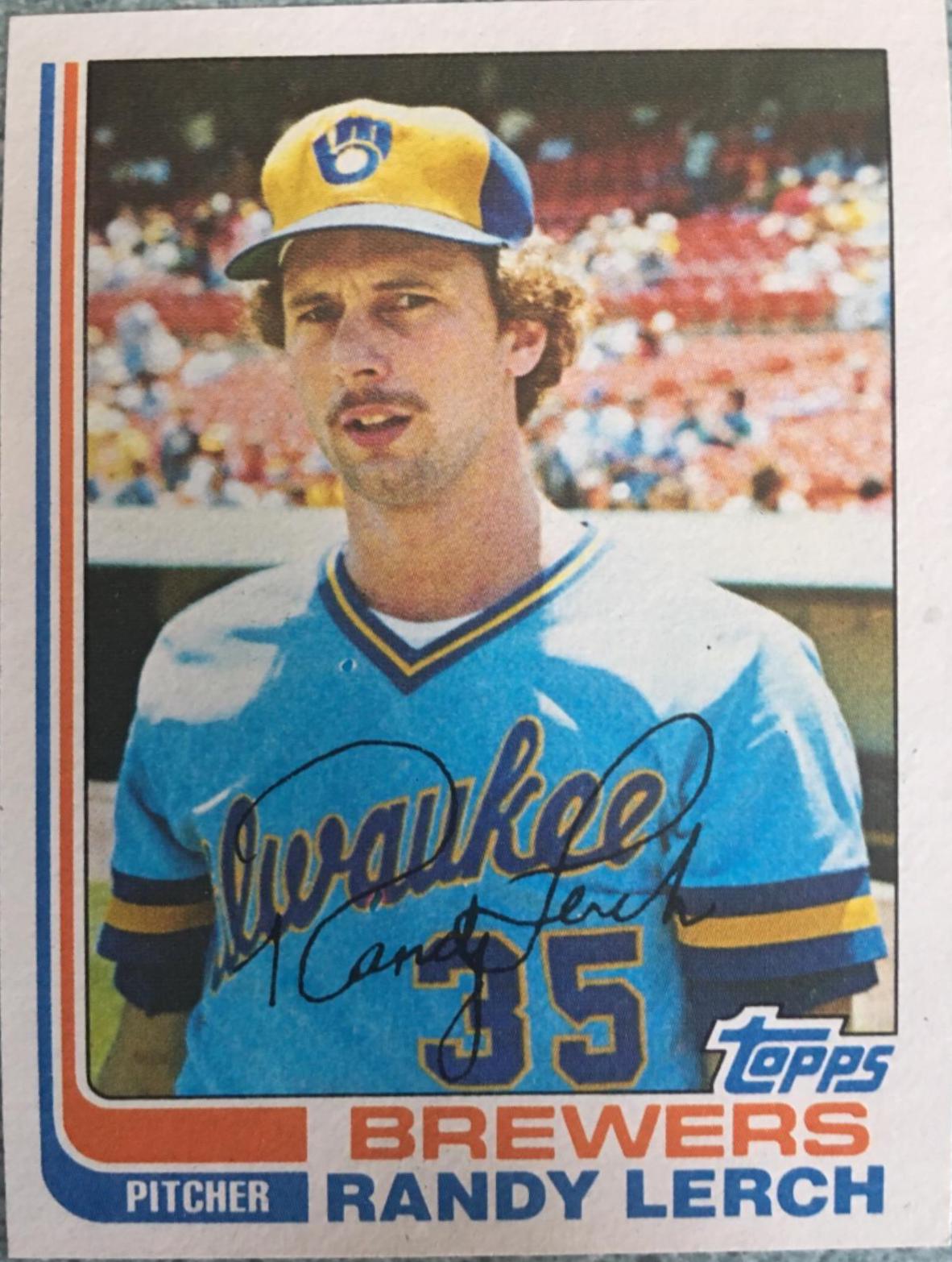 Randy Lerch #466 Prices | 1982 Topps | Baseball Cards