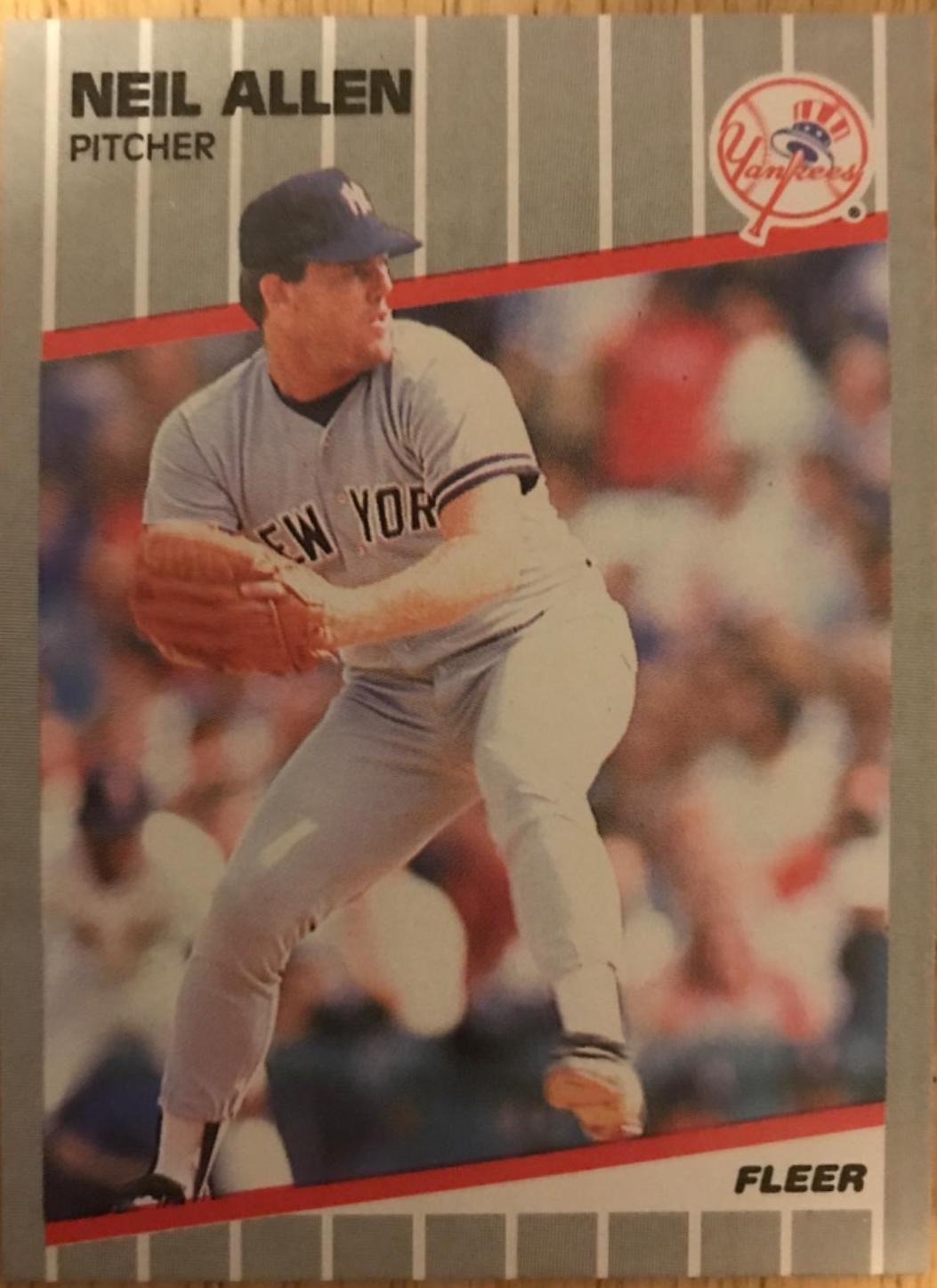 Neil Allen #250 Prices | 1989 Fleer | Baseball Cards