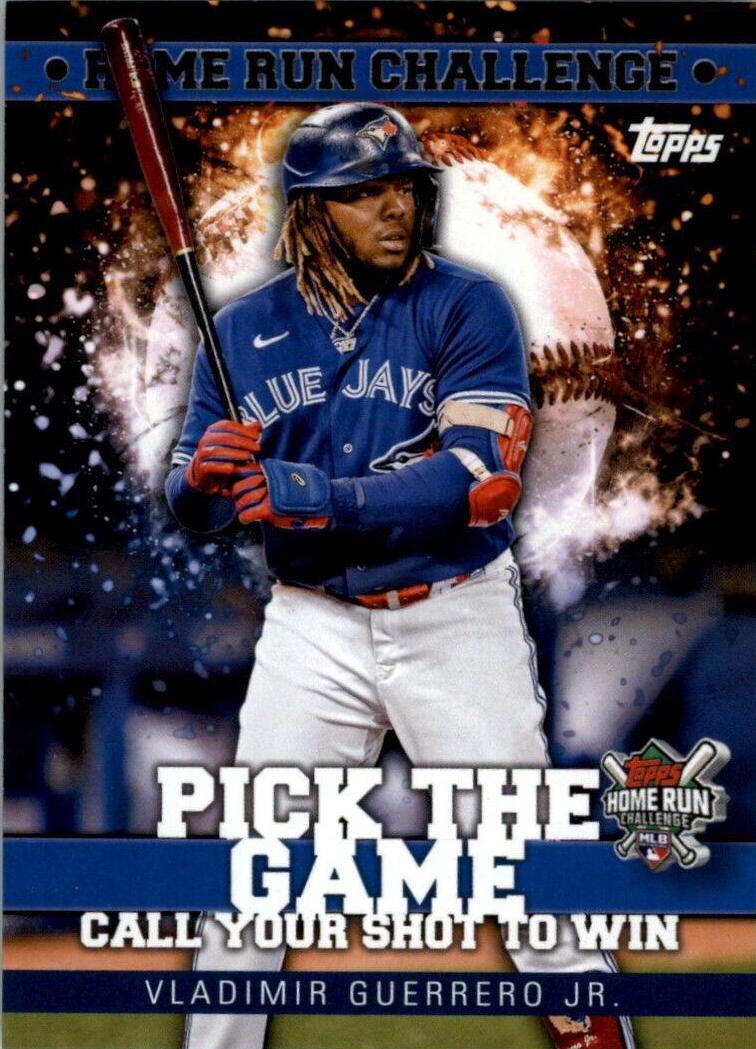 Vladimir Guerrero Jr. [Series 2] #HRC-18 Prices | 2022 Topps Home Run Challenge Code | Baseball ...