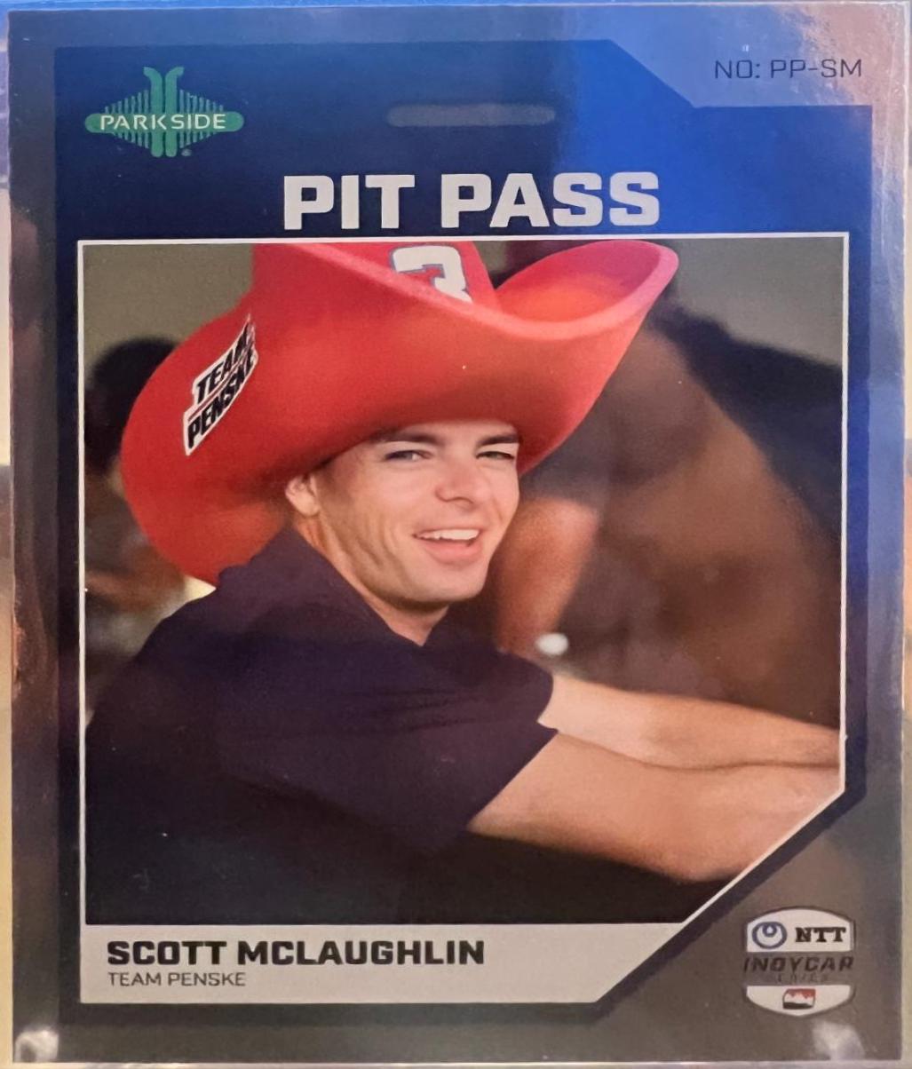 Scott McLaughlin [Pit Pass Foil] #PP-SM Prices | 2024 Parkside NTT ...