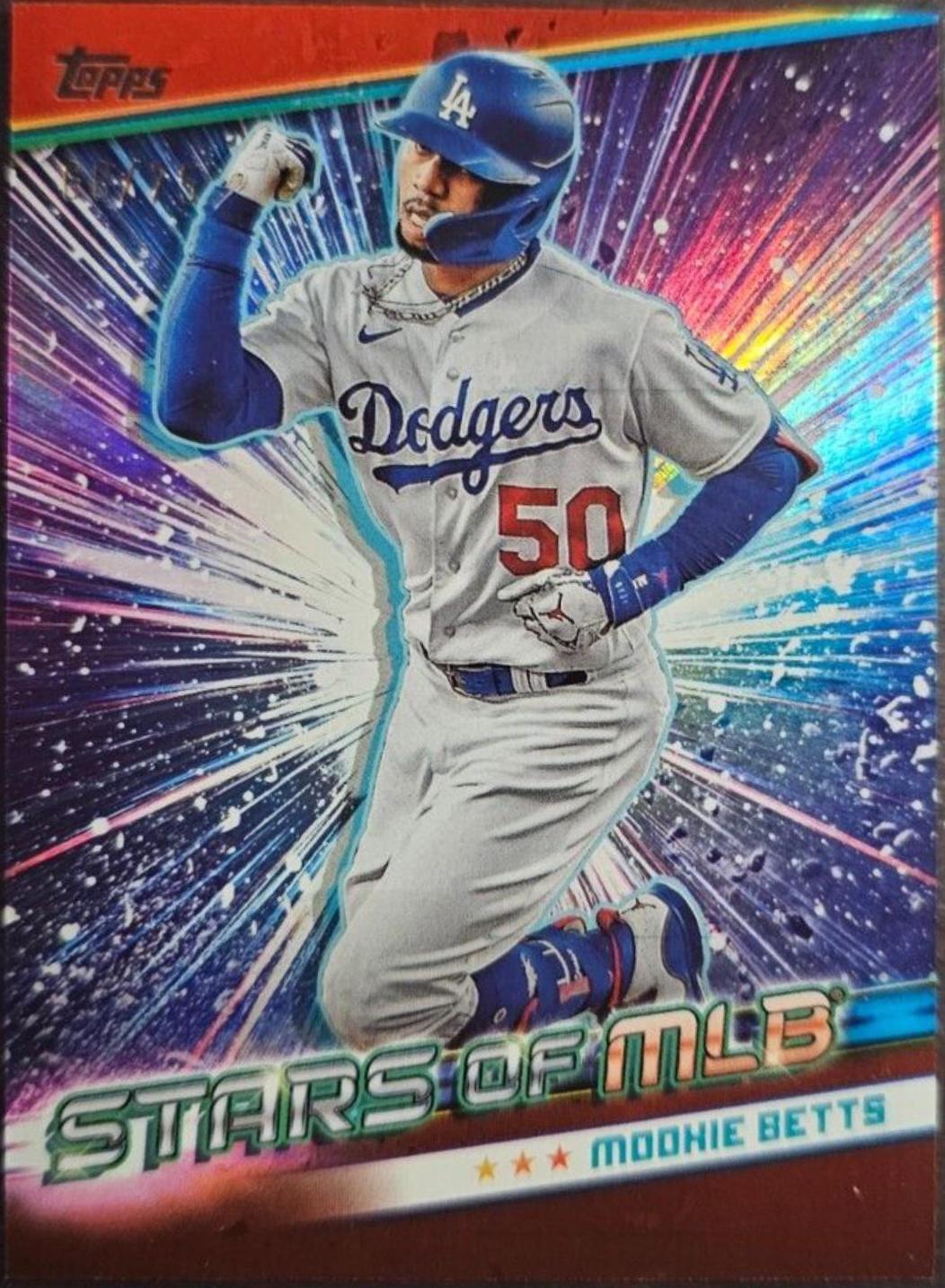 Mookie Betts [Red] #SMLB-9 Prices | 2024 Topps Stars of MLB | Baseball ...