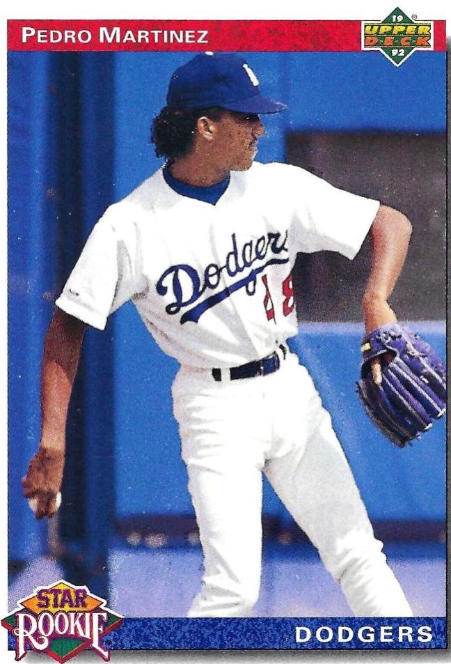 Pedro Martinez [Star Rookie] #18 Prices [Rookie] | 1992 Upper Deck ...