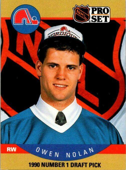 Owen Nolan #401 Prices [Rookie] | 1990 Pro Set | Hockey Cards