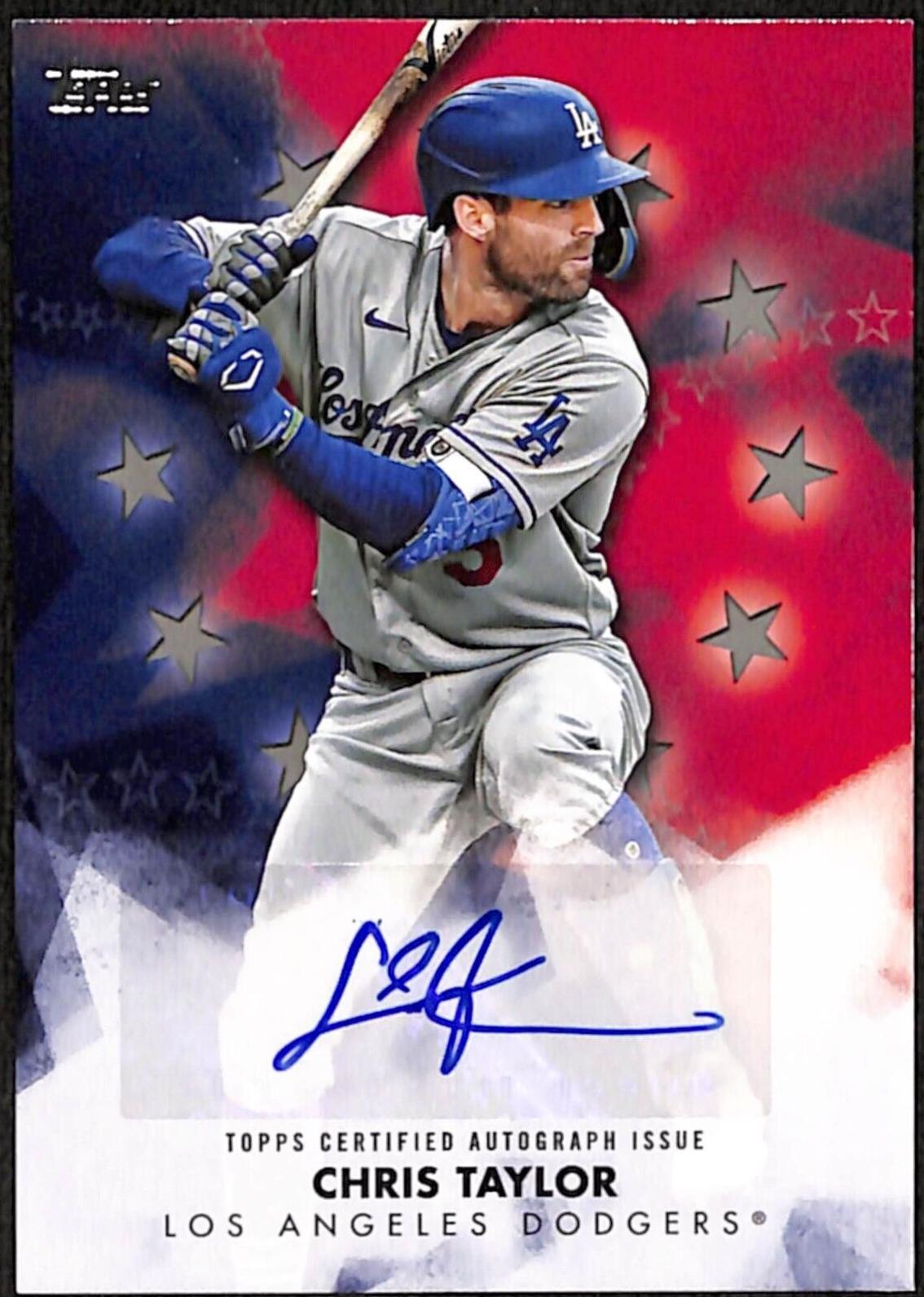 Chris Taylor [Platinum] #BSA-CT Prices | 2024 Topps Baseball Stars ...