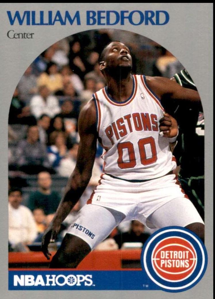 William Bedford #102 Prices | 1990 Hoops | Basketball Cards