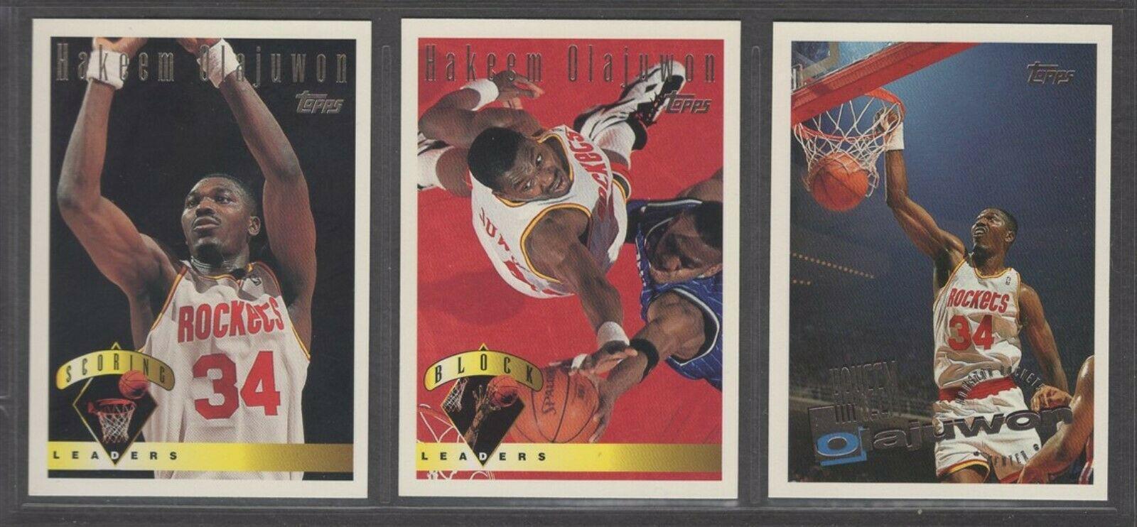 Hakeem Olajuwon #7 Prices | 1995 Topps | Basketball Cards