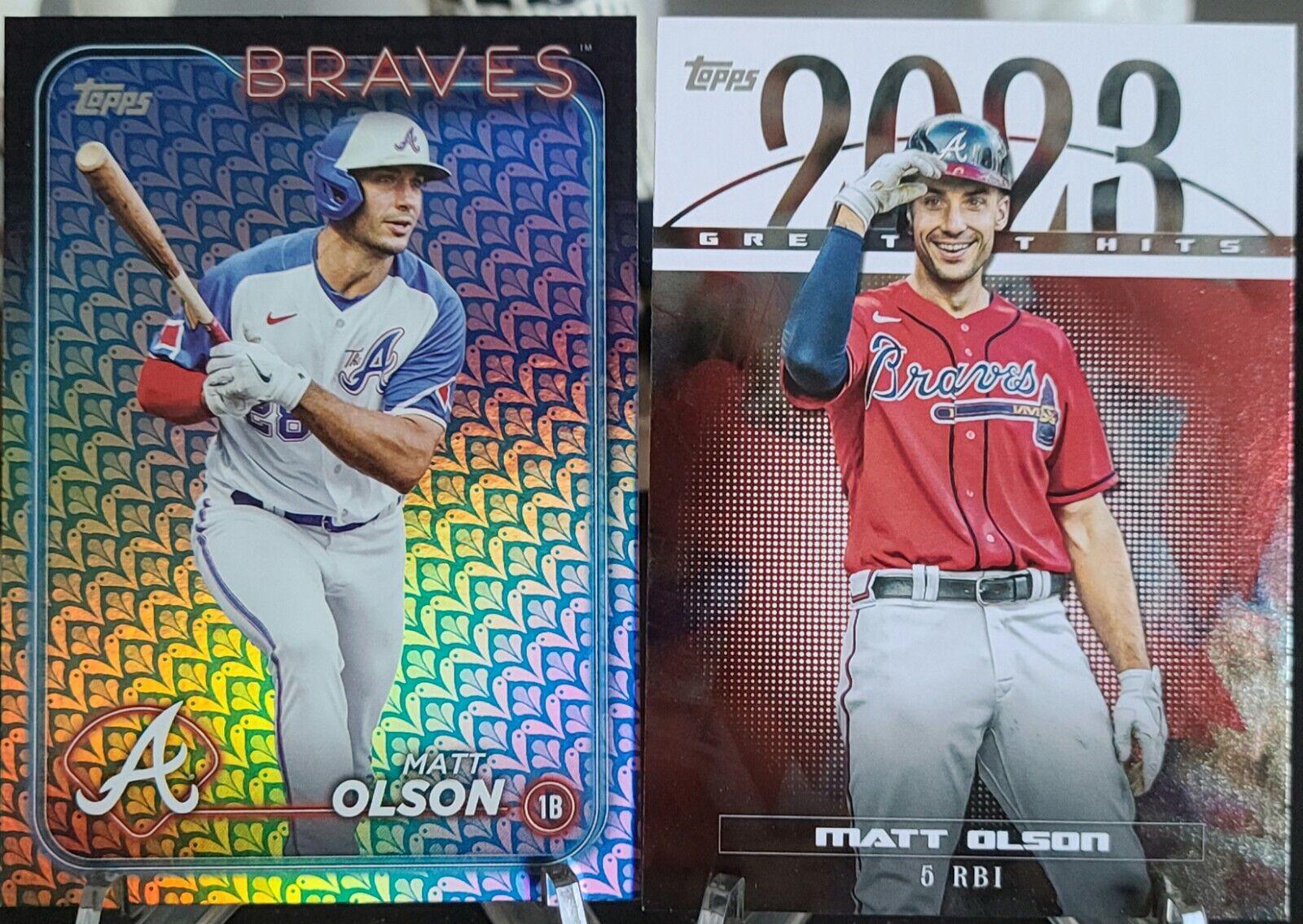 Matt Olson [Easter] #350 Prices | 2024 Topps Holiday | Baseball Cards