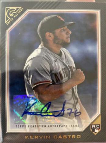 Kervin Castro #RA-KCA Prices | 2022 Topps Gallery Rookie Autographs ...