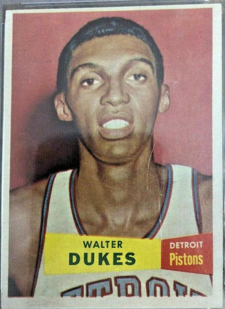Walter Dukes #30 Prices | 1957 Topps | Basketball Cards