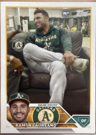 Ramon Laureano [Golden Mirror SSP Variation] #581 Prices | 2023 Topps ...