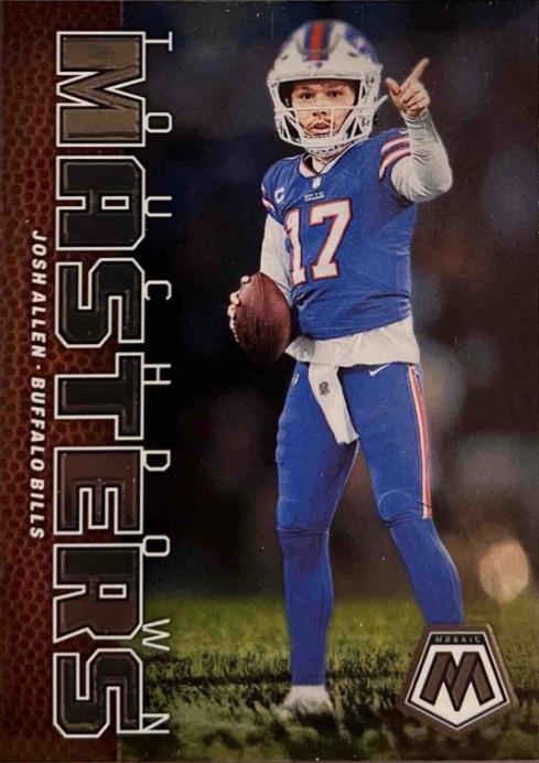 Josh Allen #TM-JA Prices | 2023 Panini Mosaic Touchdown Masters ...