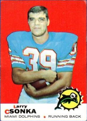 Larry Csonka #120 Prices [Rookie] | 1969 Topps | Football Cards