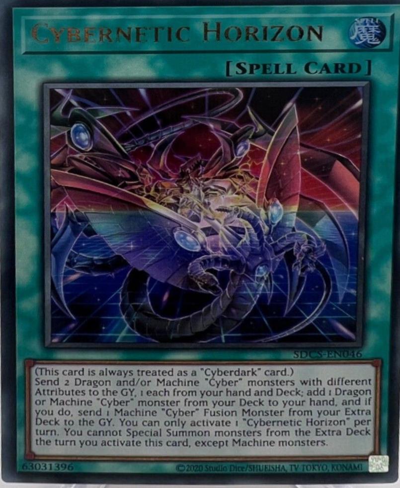 Cybernetic Horizon SDCS-EN046 Prices | YuGiOh Structure Deck: Cyber ...