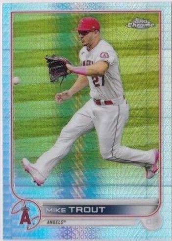 Mike Trout [Prism] #200 Prices | 2022 Topps Chrome | Baseball Cards