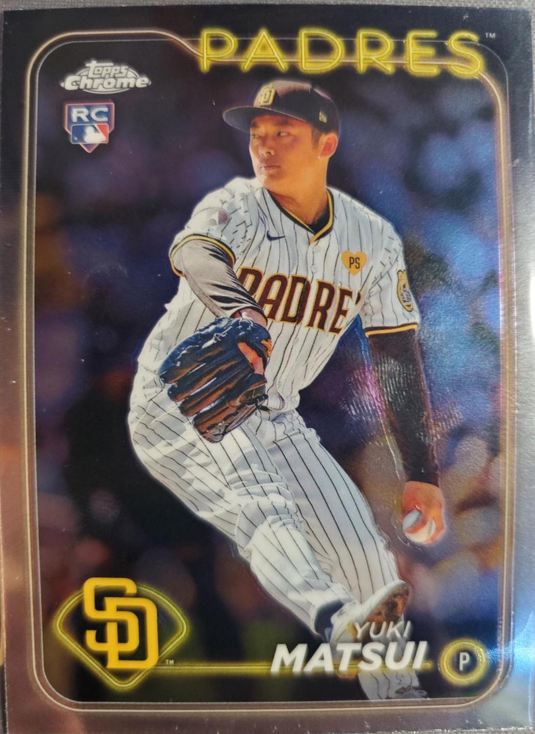 Yuki Matsui #116 Prices [Rookie] | 2024 Topps Chrome | Baseball Cards